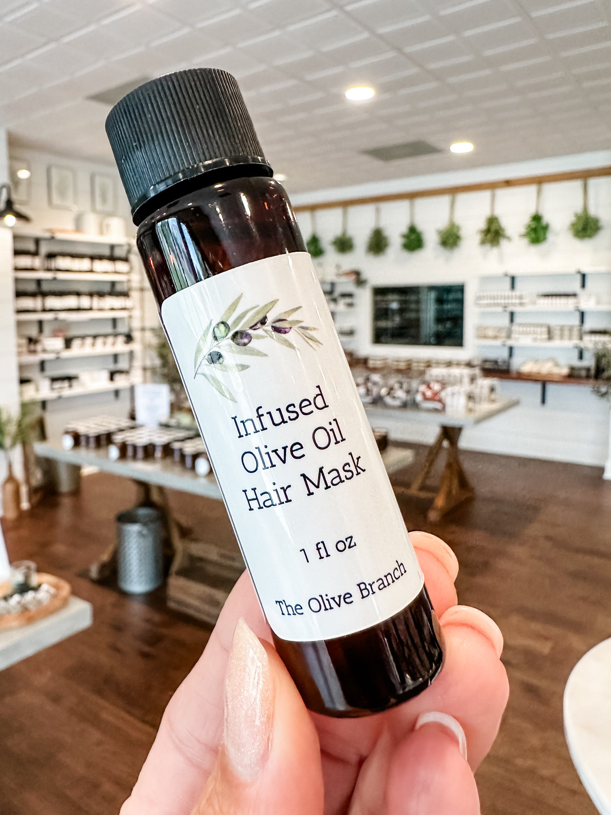 Infused Olive Oil Hair Mask – The Olive Branch at Sovereign Farms