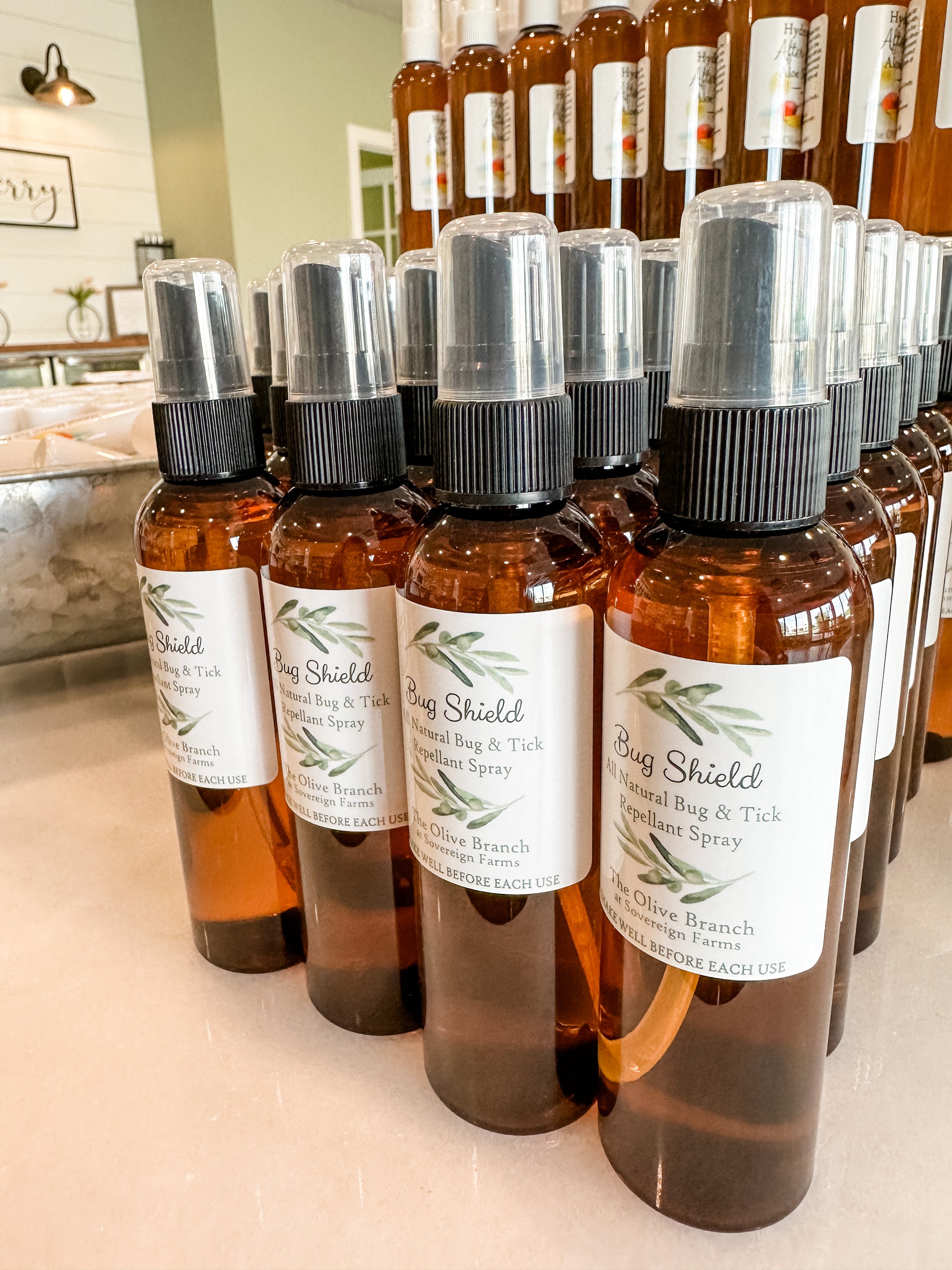 Bug Shield All Natural Bug & Tick Repellant Spray – The Olive Branch at ...